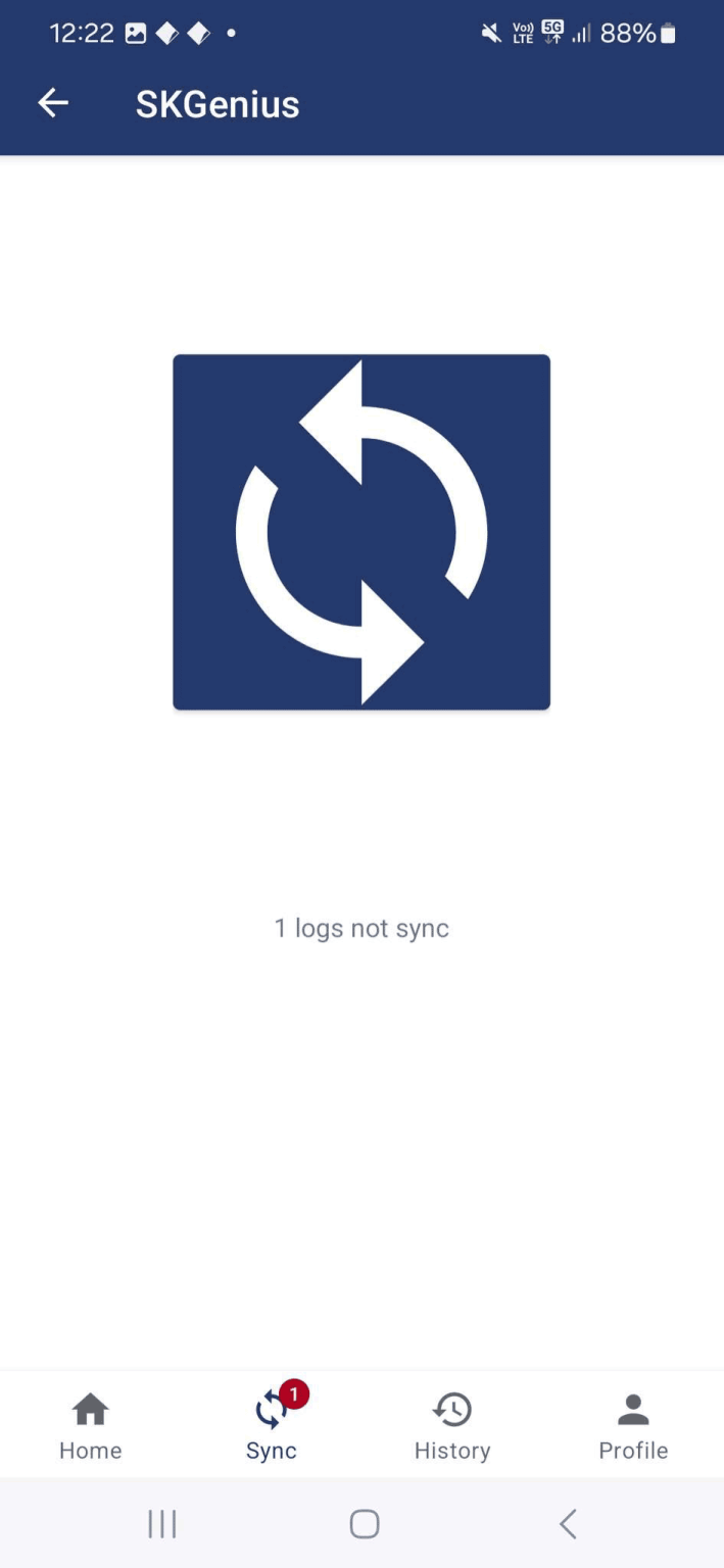 SKGenius Mobile App – Sync Function | SKG Cleaning Services