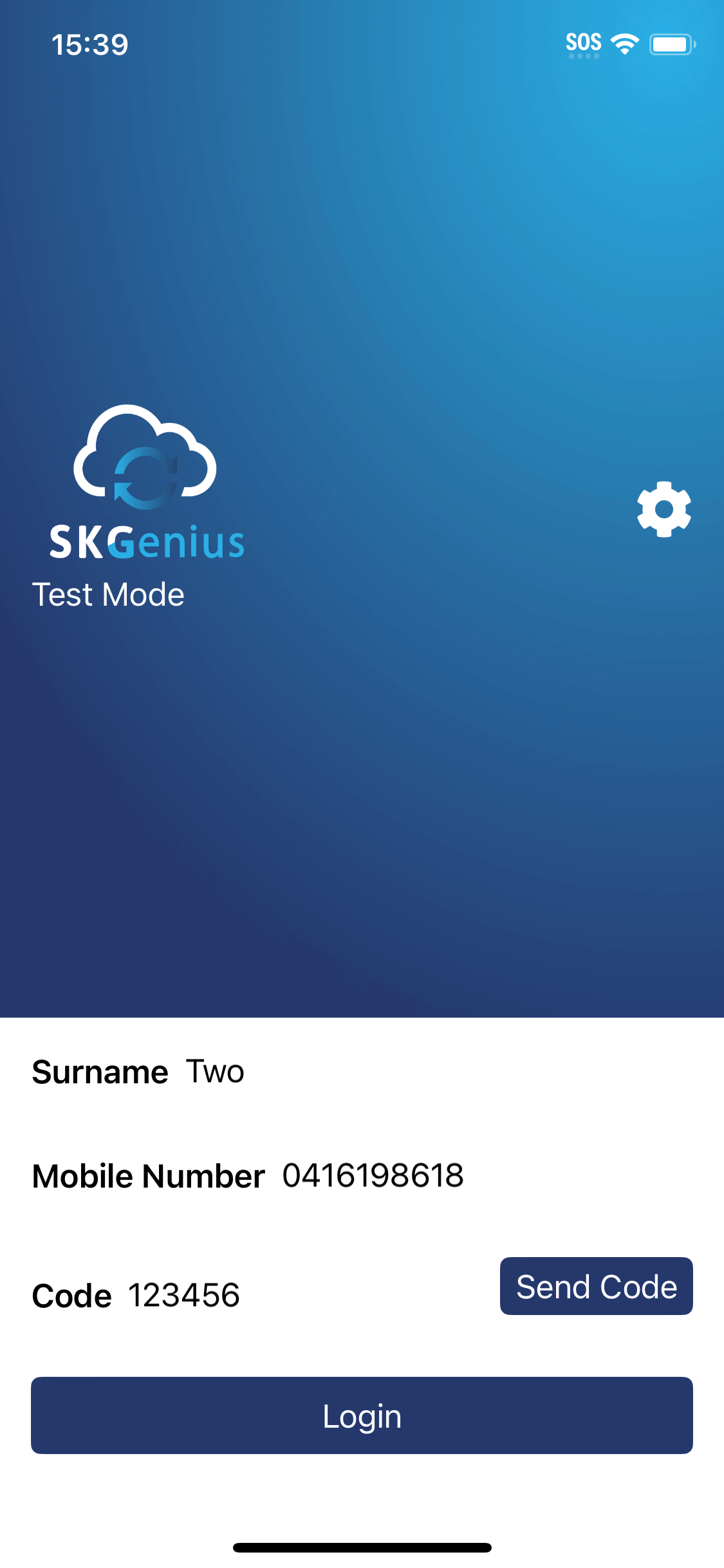 Mobile NFC Check In | SKG Cleaning Services