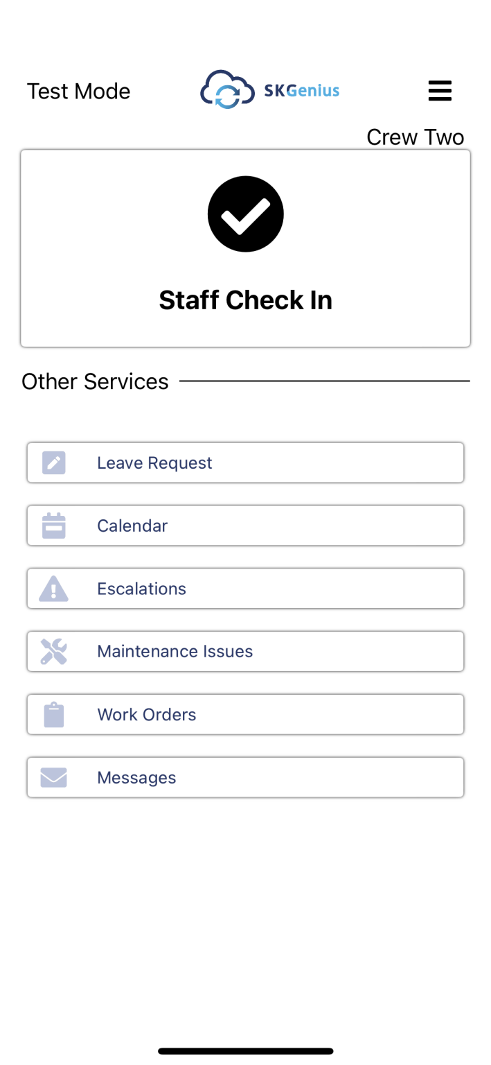 Mobile NFC Check In | SKG Cleaning Services
