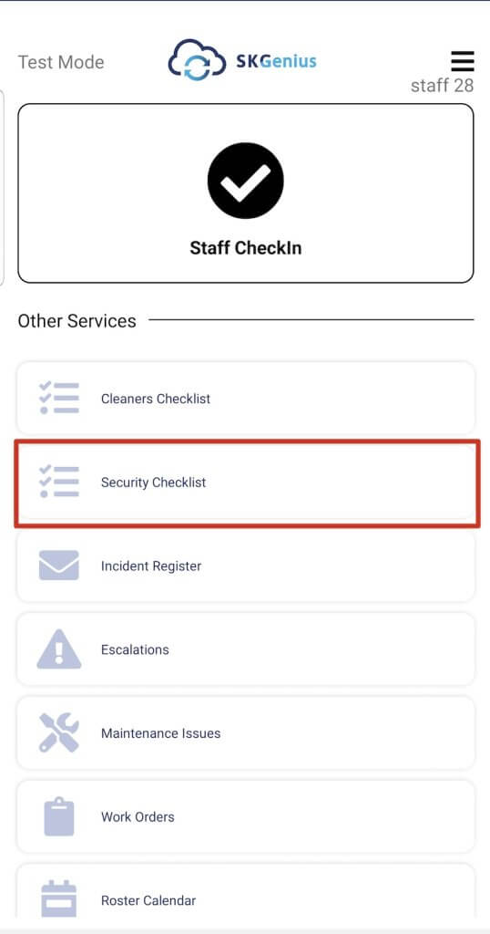 Using the Genius Security Checklist System (Mobile App) | SKG Cleaning ...